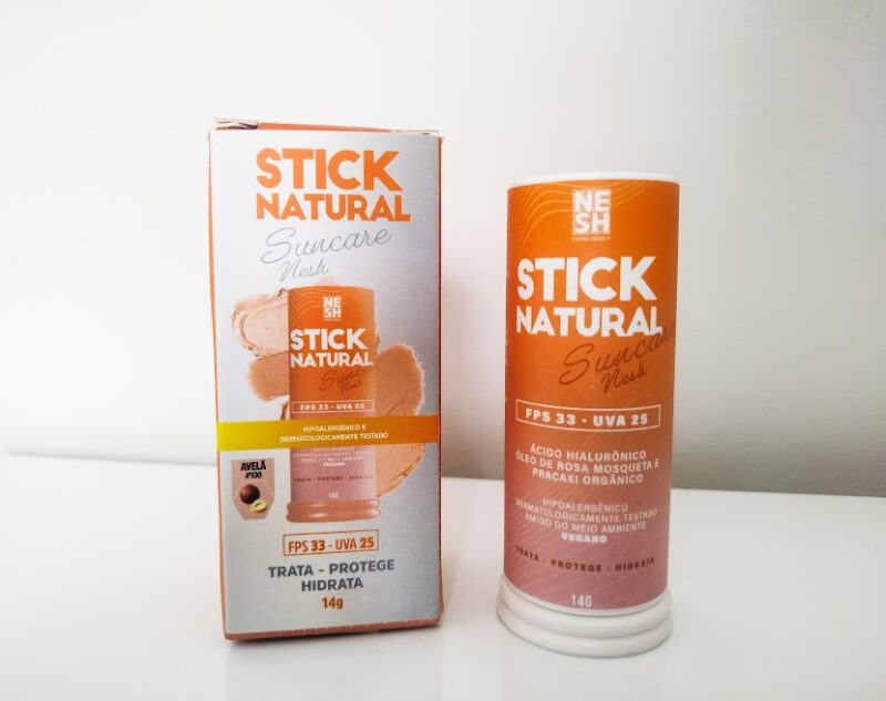 Resenha: Stick Natural Sun Care - Nesh - Guia do Skincare